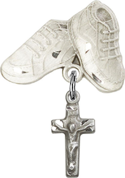 Hail MaryGifts | Jewelry | Crucifix Baby Badge 4345923 | Poshmark